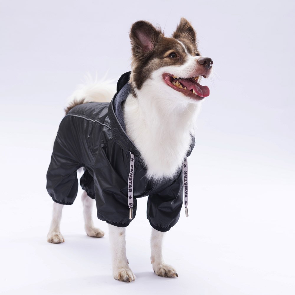 PawStar Siyah Muson Tulum Yağmurluk Küçük ve Orta Irk · PawStar ...